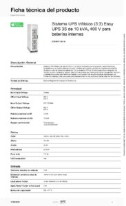 Easy UPS 3S_E3SUPS10KHB - American Insap