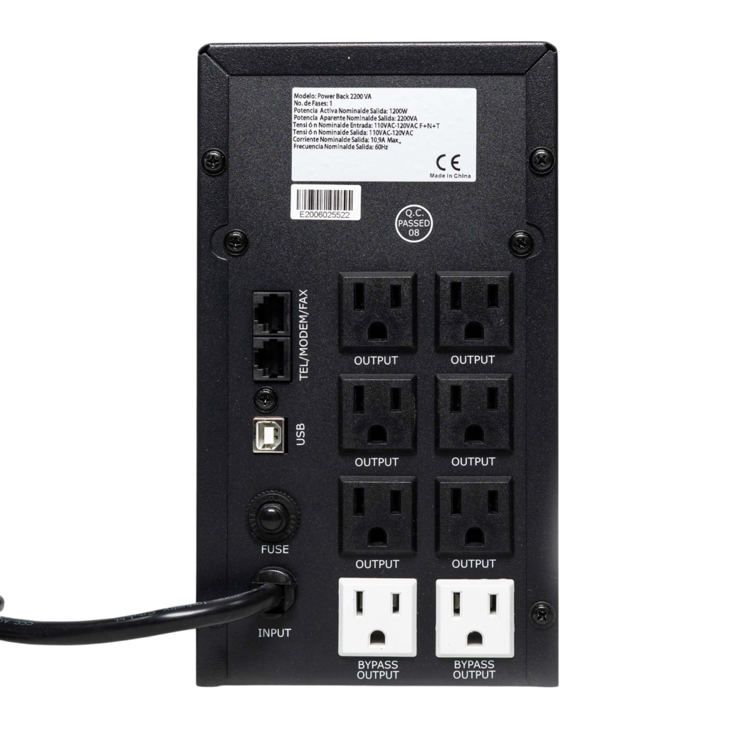 UPS 2200VA MONOFÁSICA INTERACTIVA NETION Bogotá - American Insap
